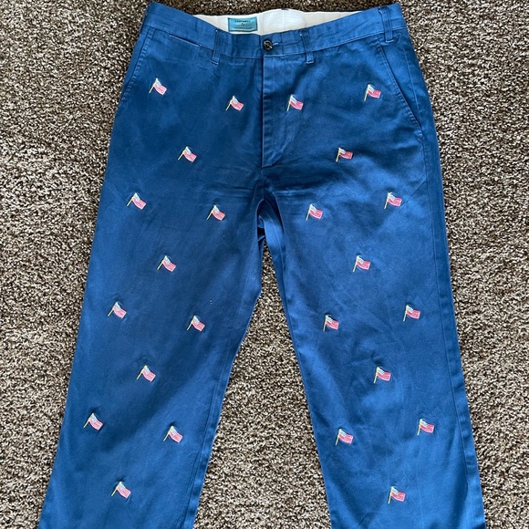 Castaway | Pants | Mens Castaway Nantucket Navy American Flag Slacks ...
